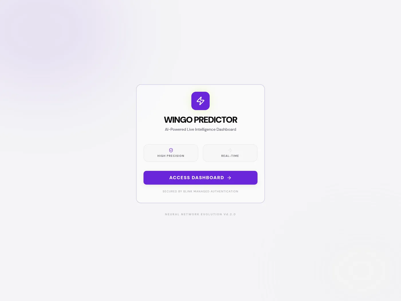 WinGo Live Predictor