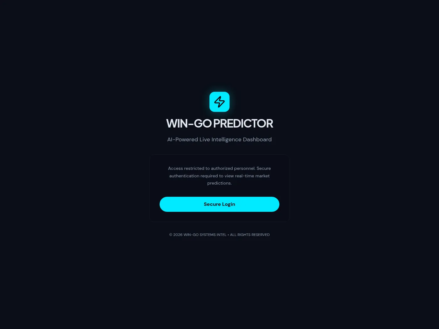 WinGo Live Predictor