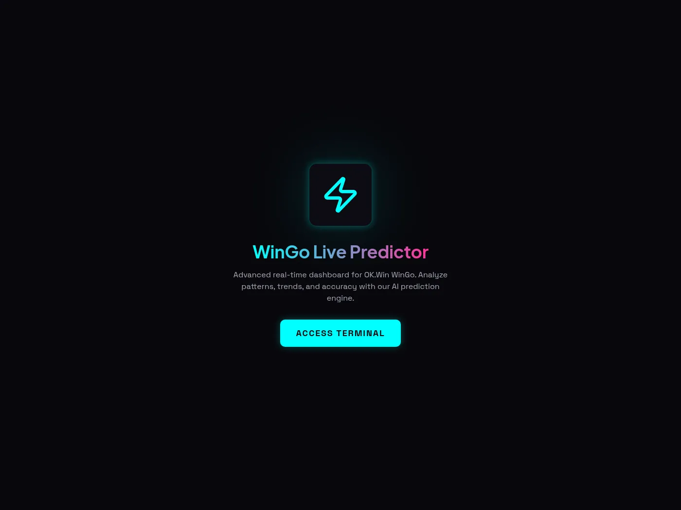 WinGo Live Predictor