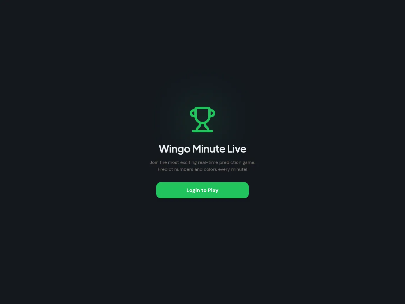 Wingo Minute Live