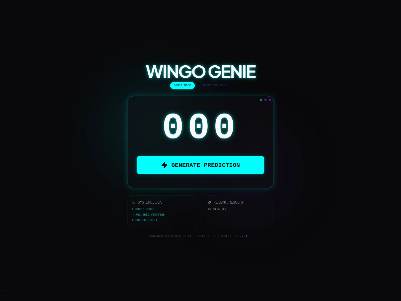 Wingo Triple Digit Genie