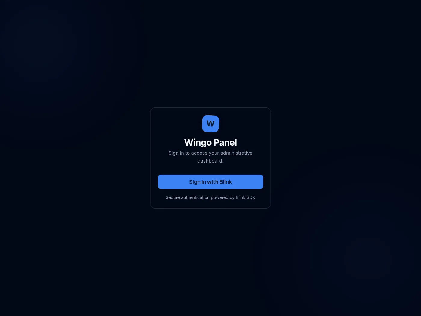 Wingo Panel