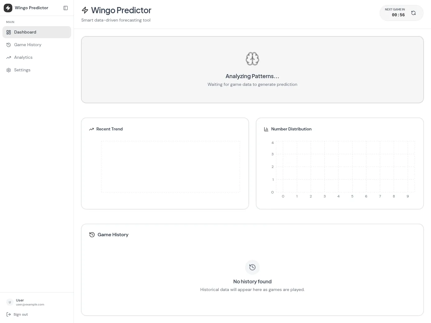 Wingo Predictor