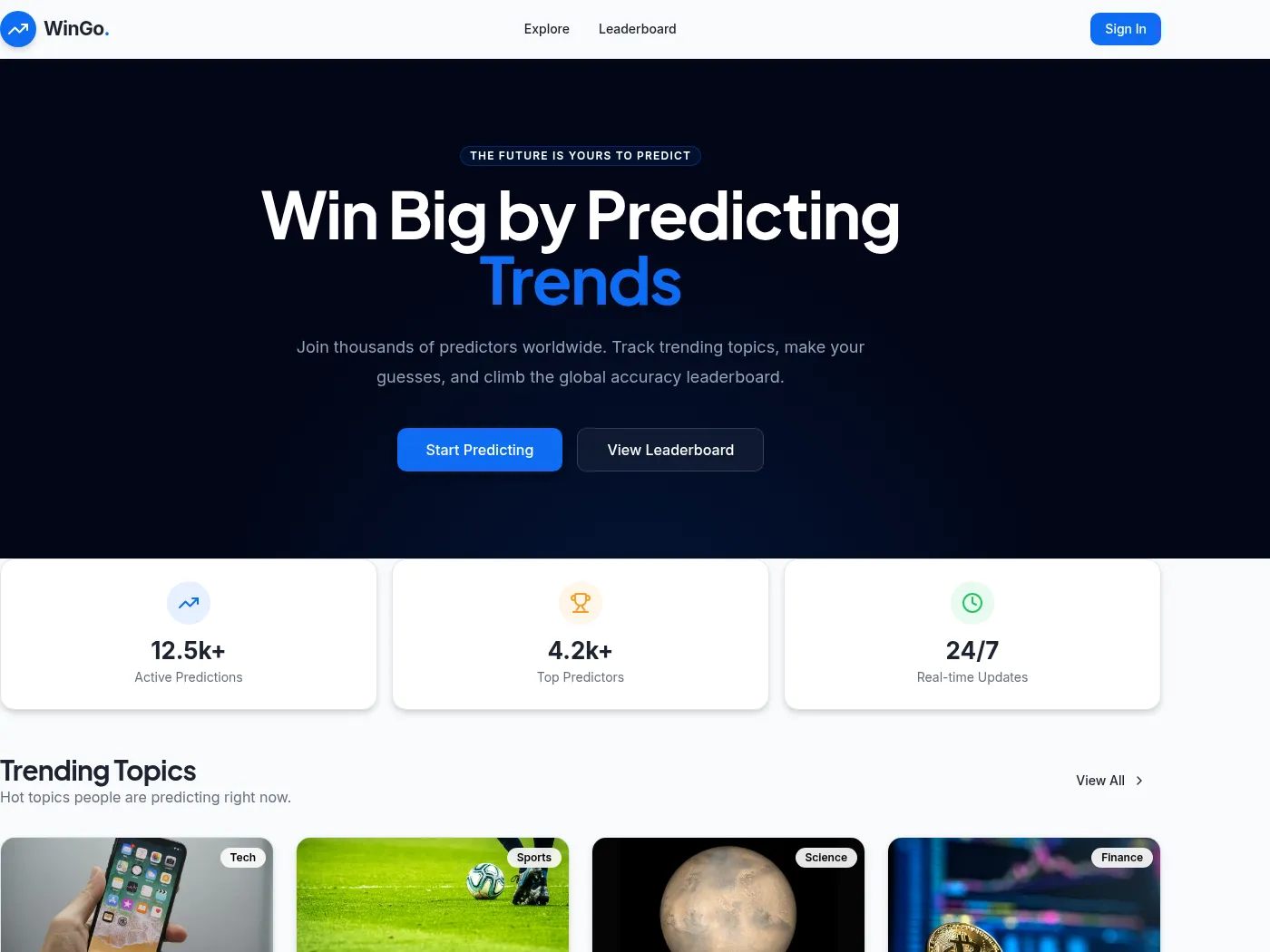 WinGo Prediction