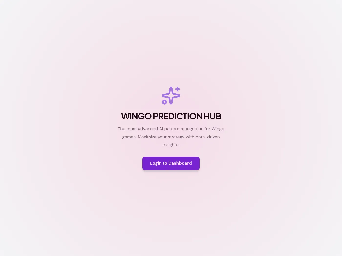 Wingo Prediction Hub