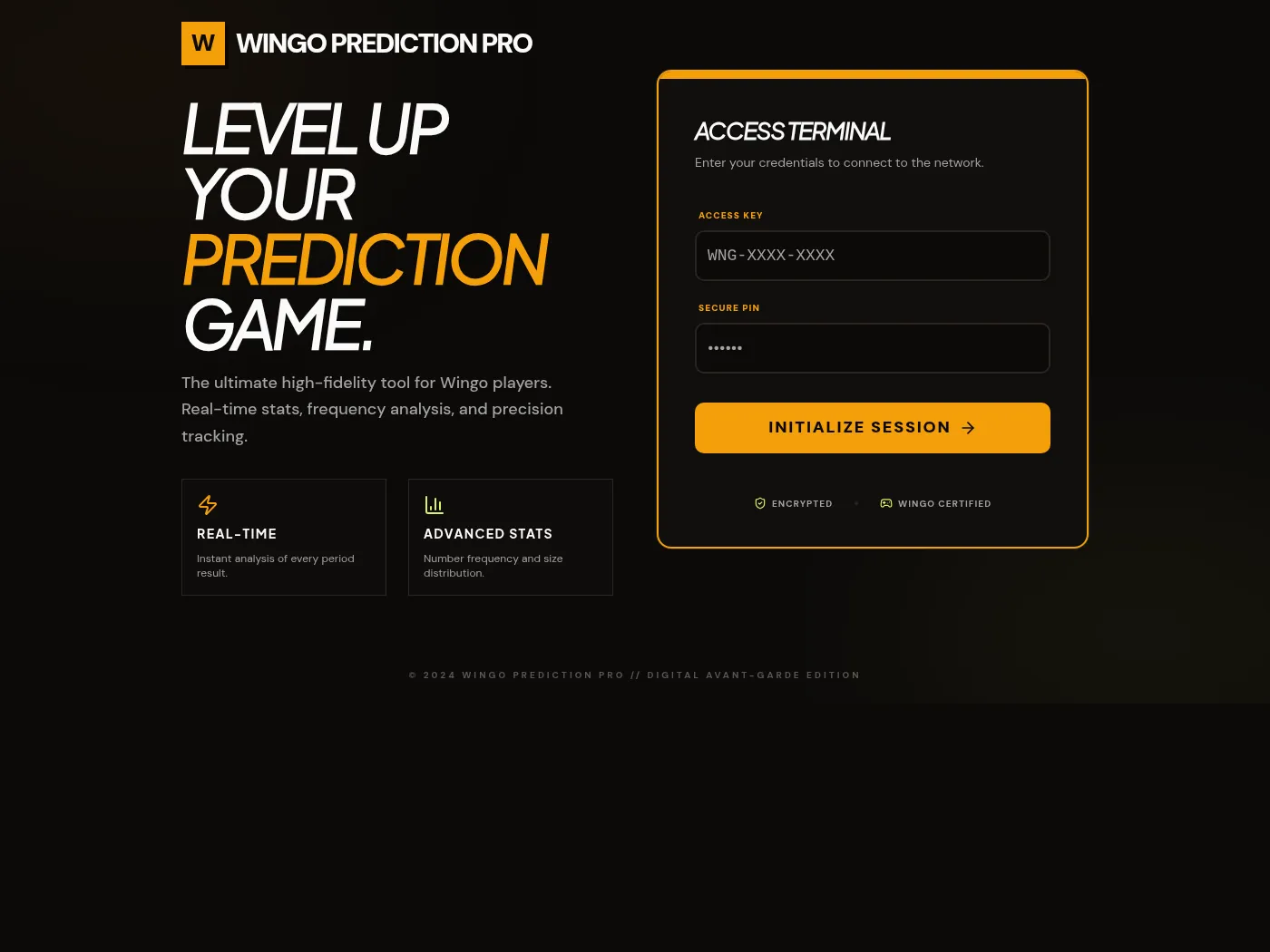 Wingo Prediction Pro