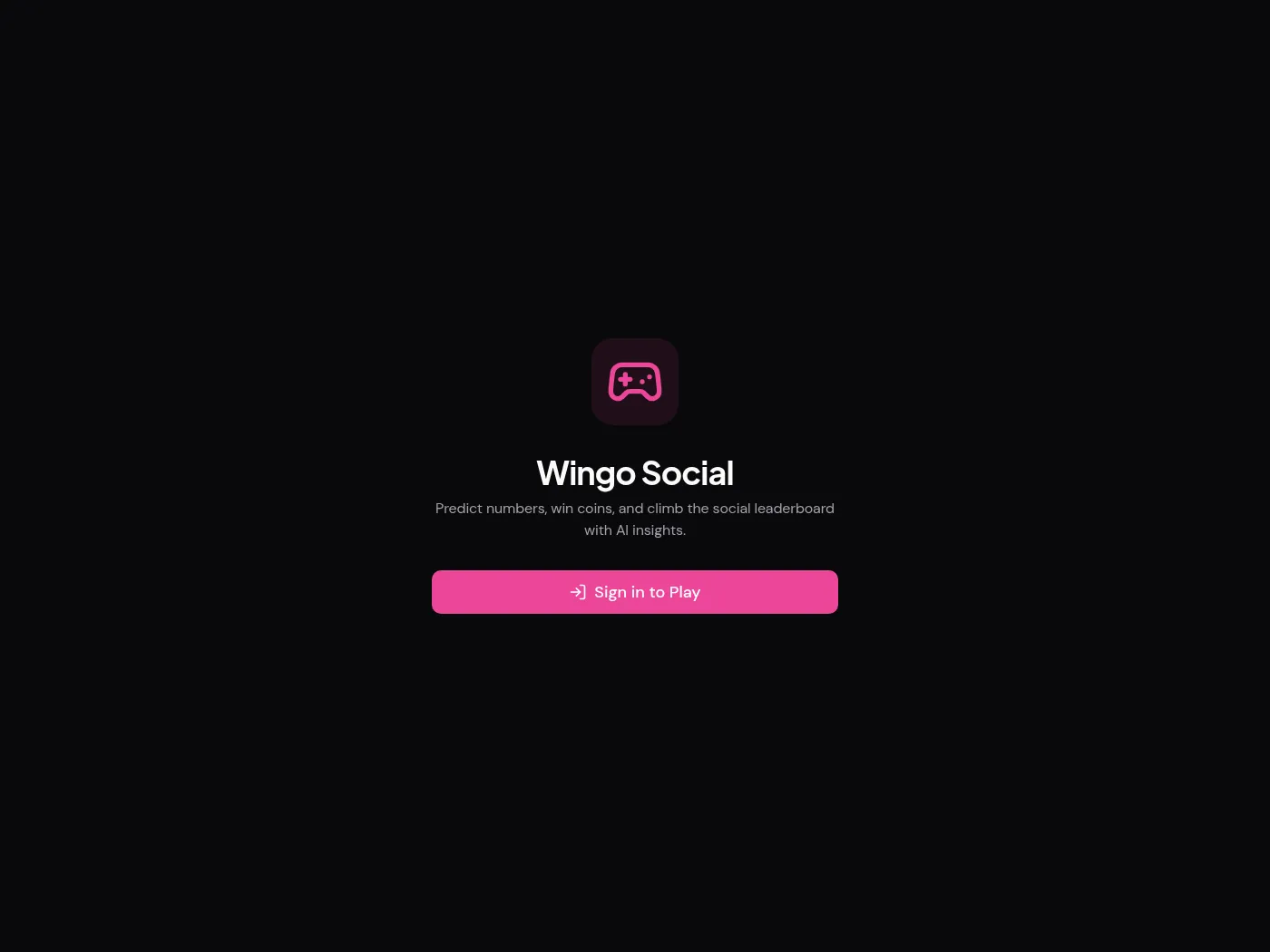 Wingo Social Platform