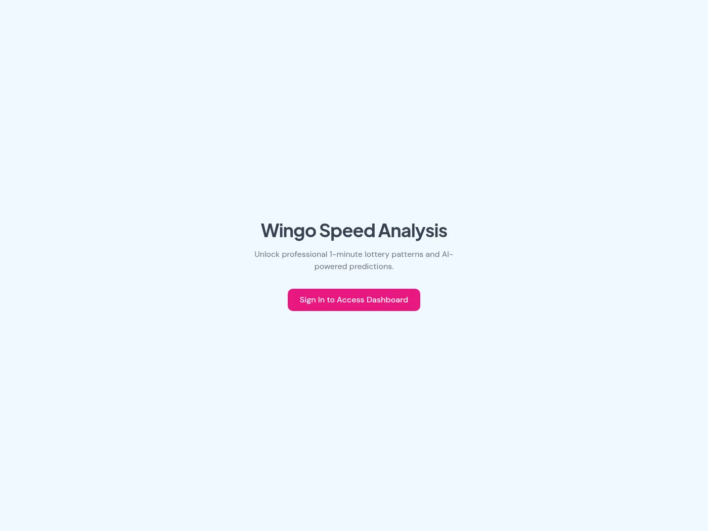 Wingo Speed Analysis