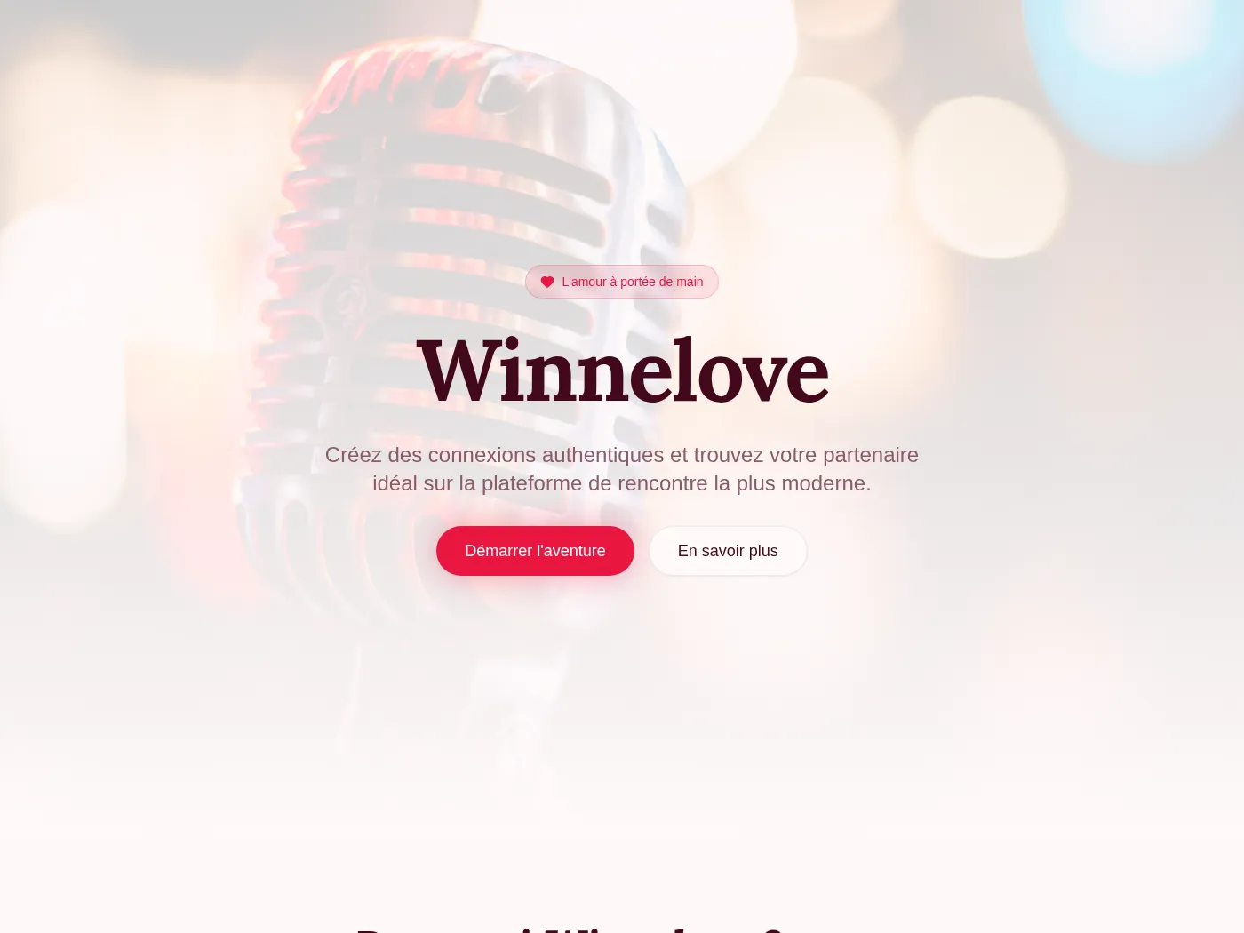 Winnlove Dating Platform
