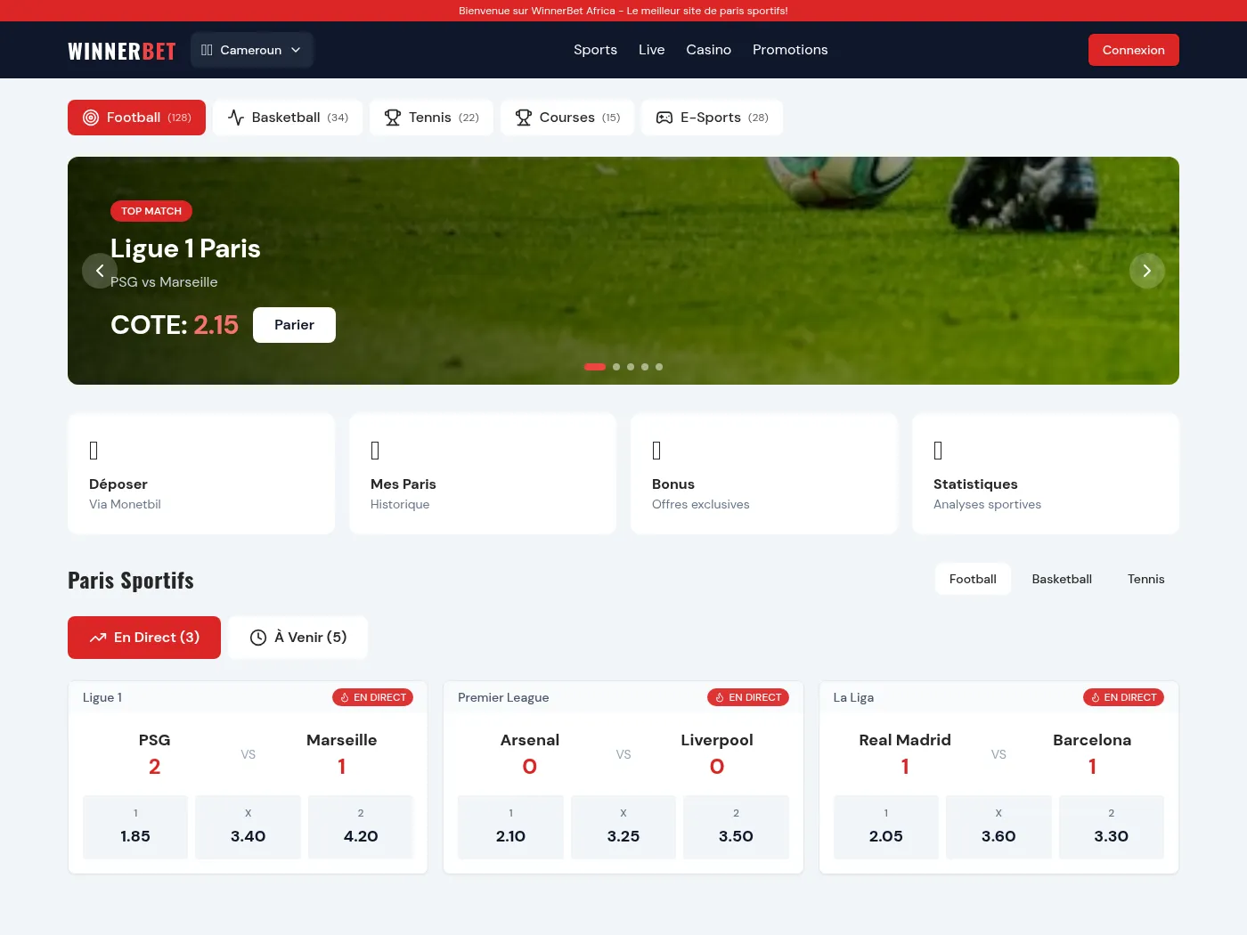 WinnerBet Clone Africa