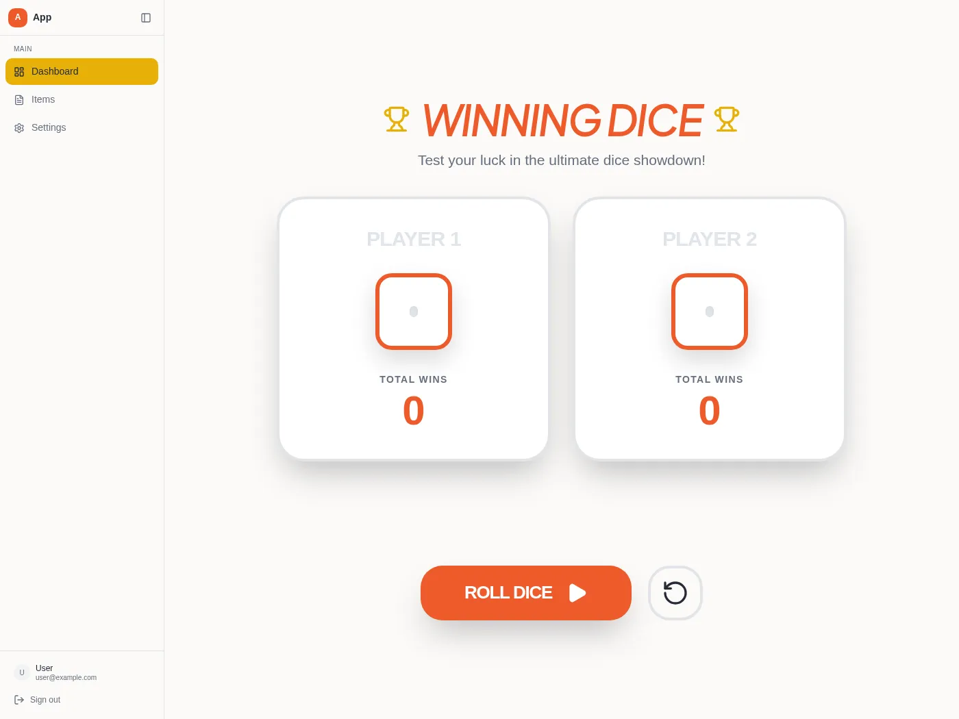 Winning Dice Game