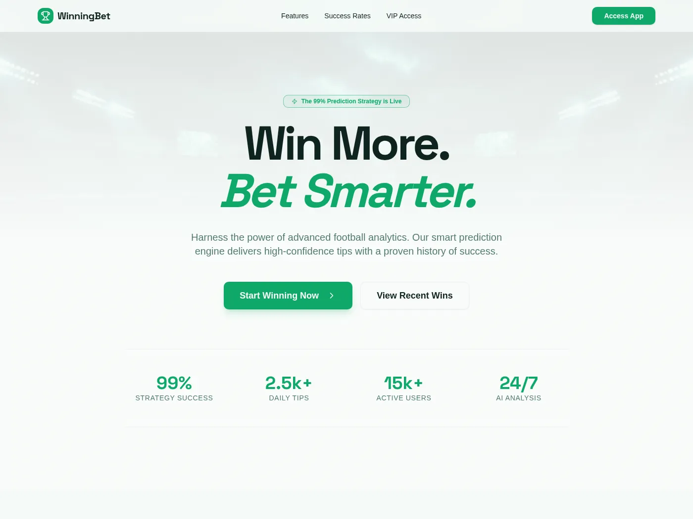WinningBet Football App