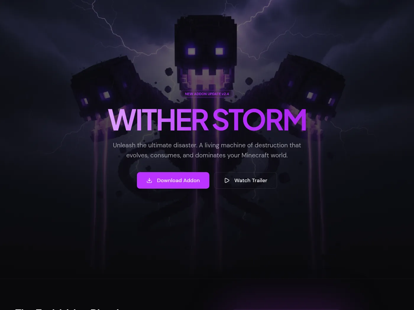 Wither Storm Addon
