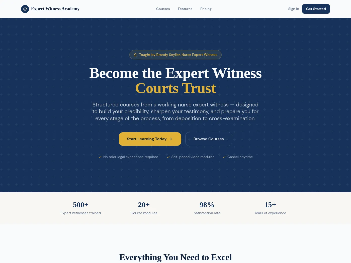 Expert Witness Academy
