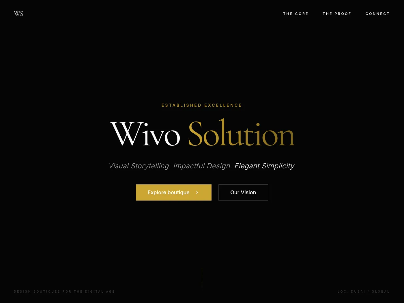Wivo Solution Website