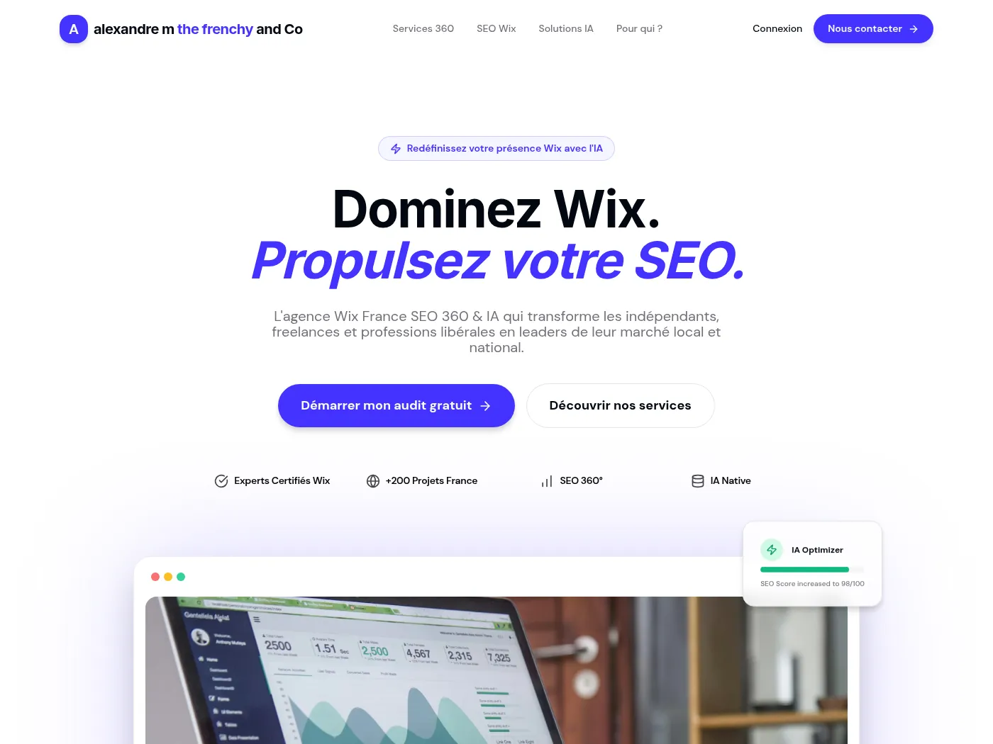 Frenchy Wix SEO Agency