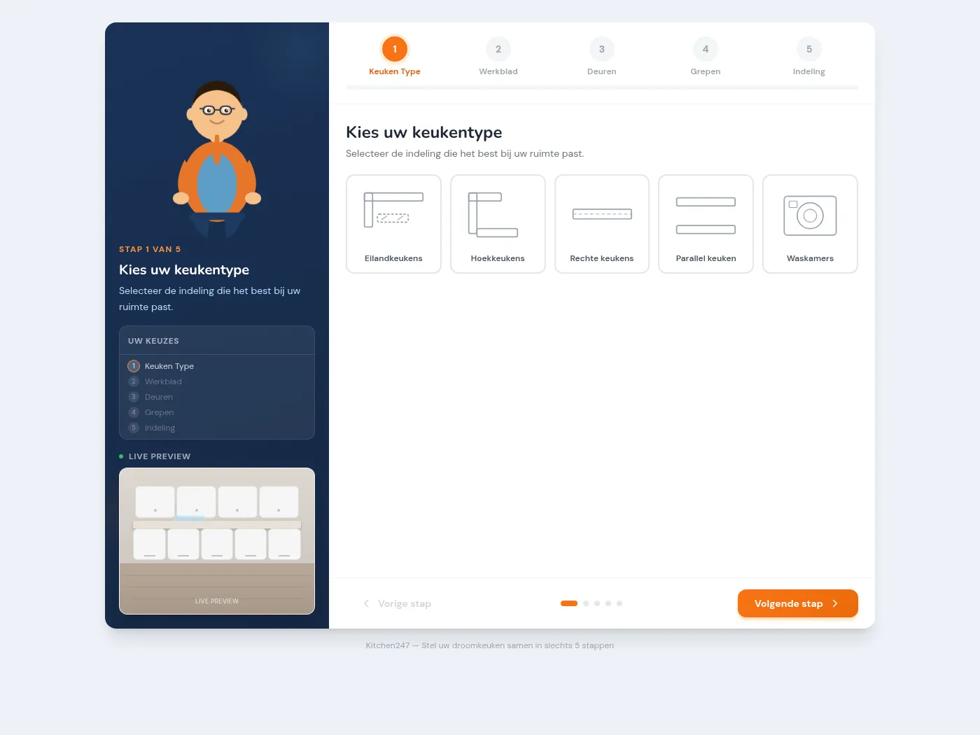 Wizard UI Redesign