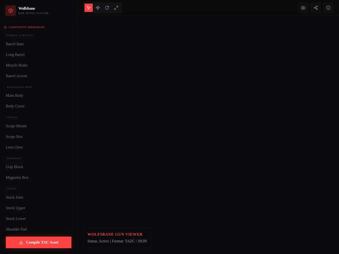 Wolfsbane Gun Model Viewer