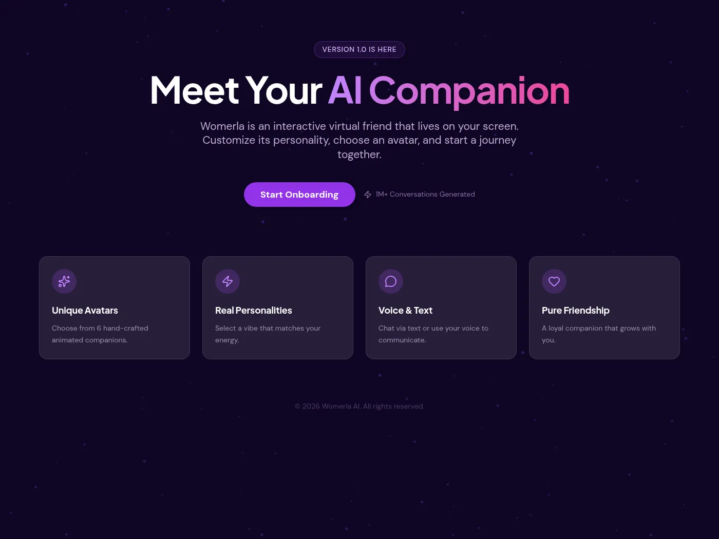 Womerla AI Companion
