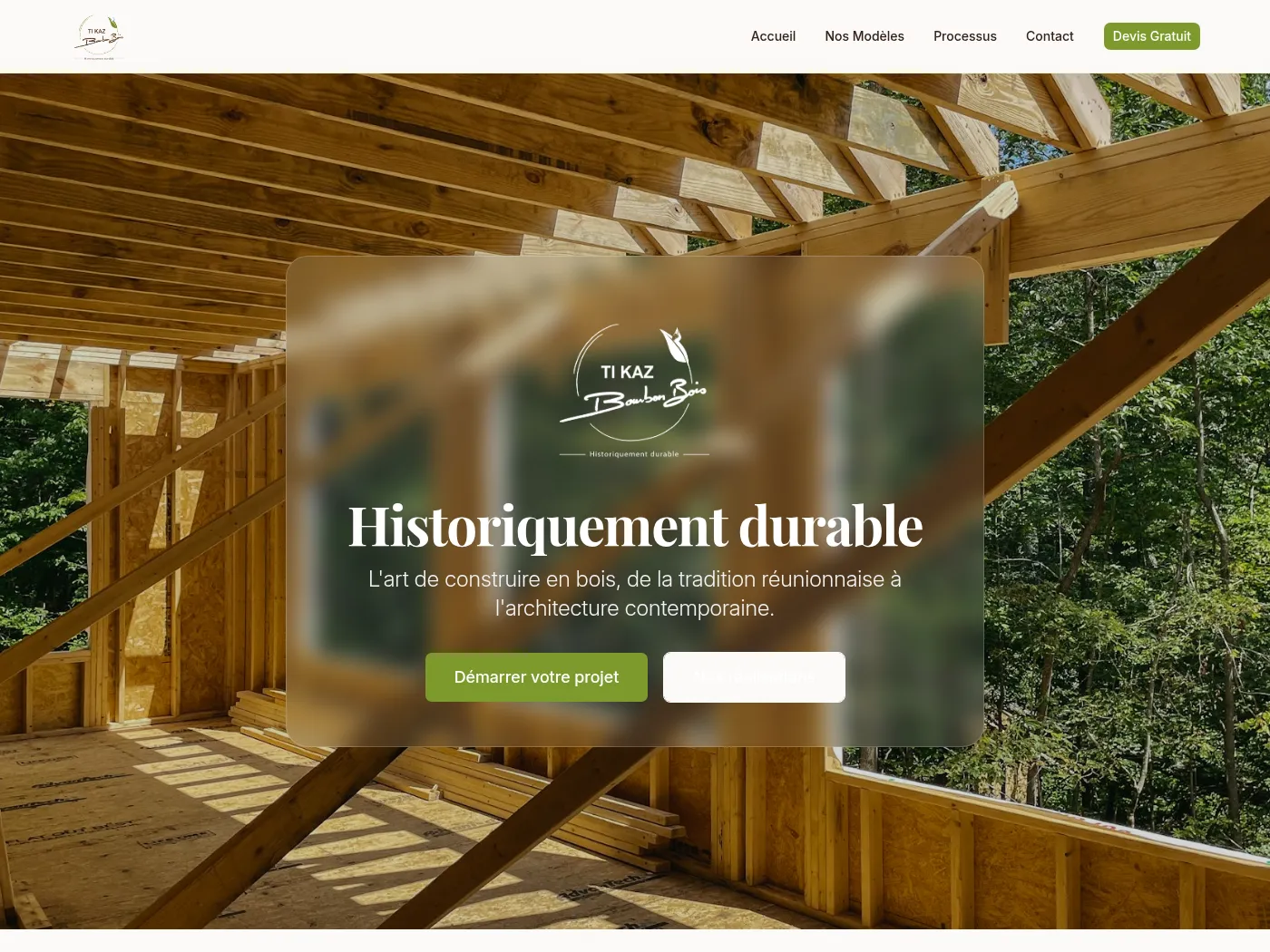 EcoWood Homes Site