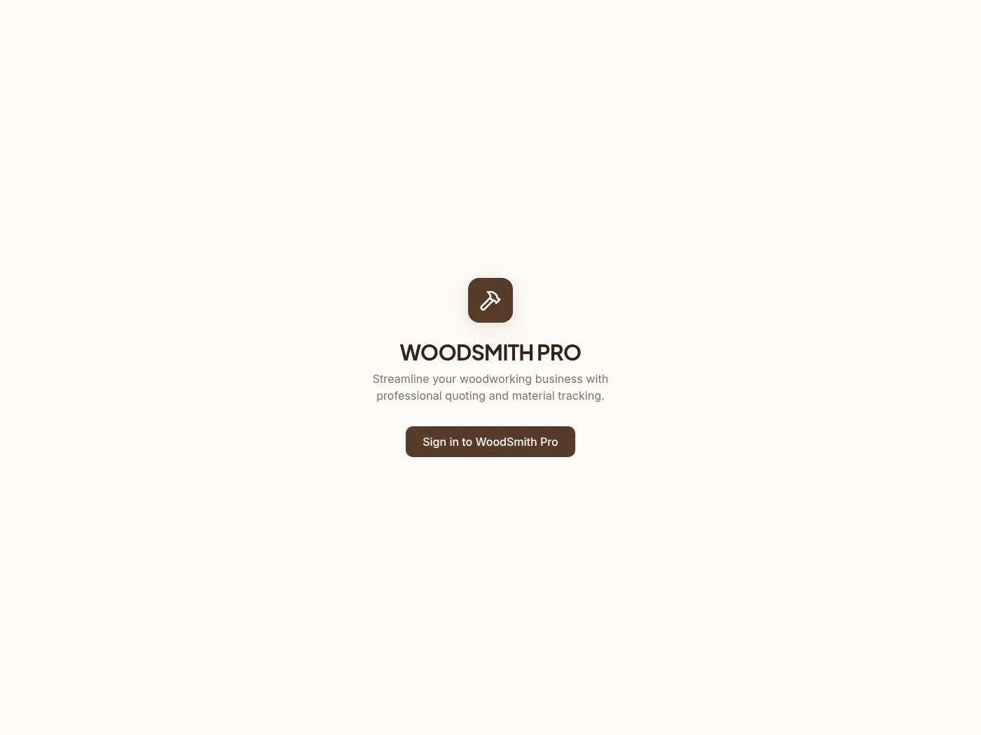 WoodSmith Pro