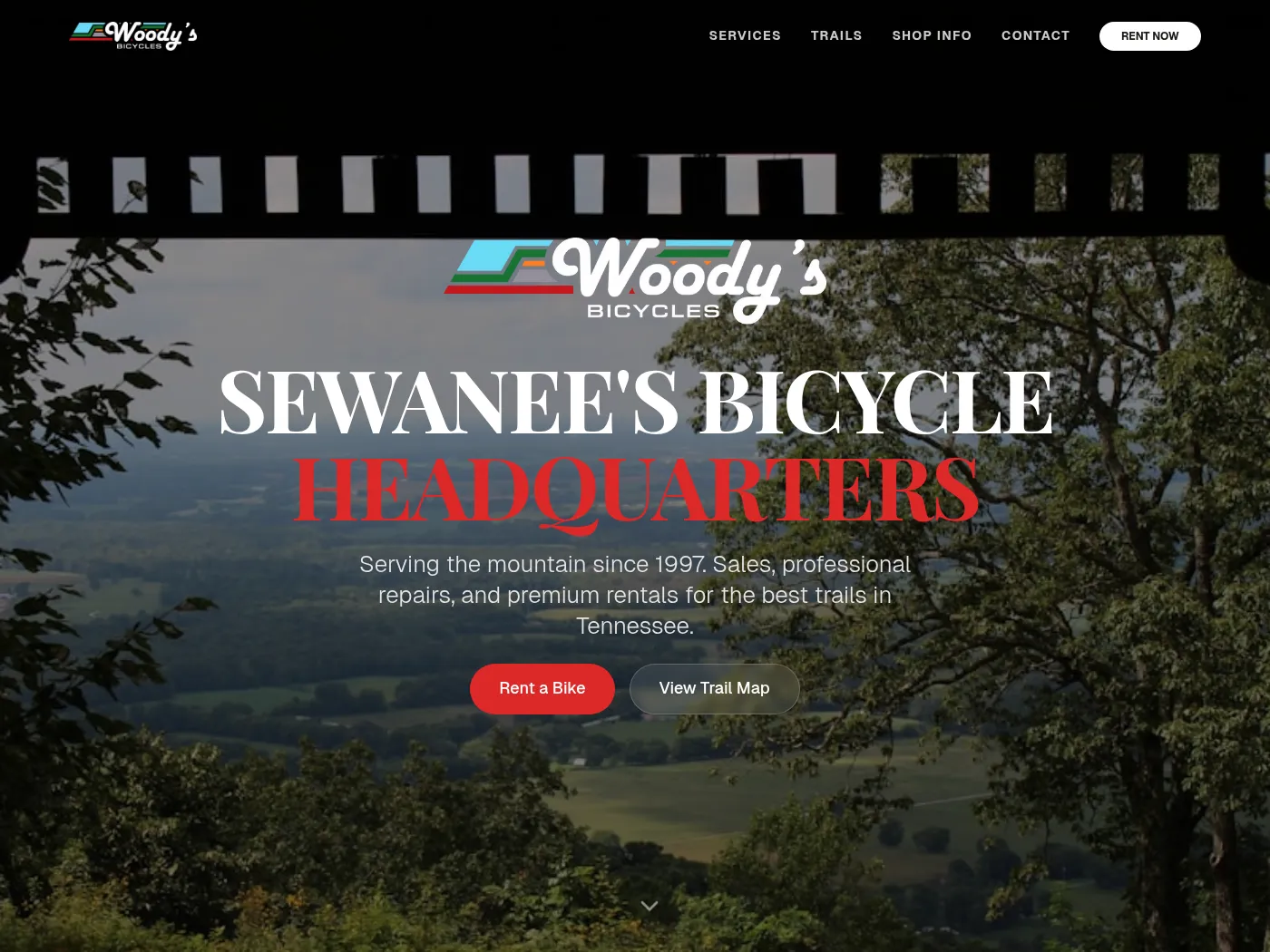 Woody's Bicycles Showcase