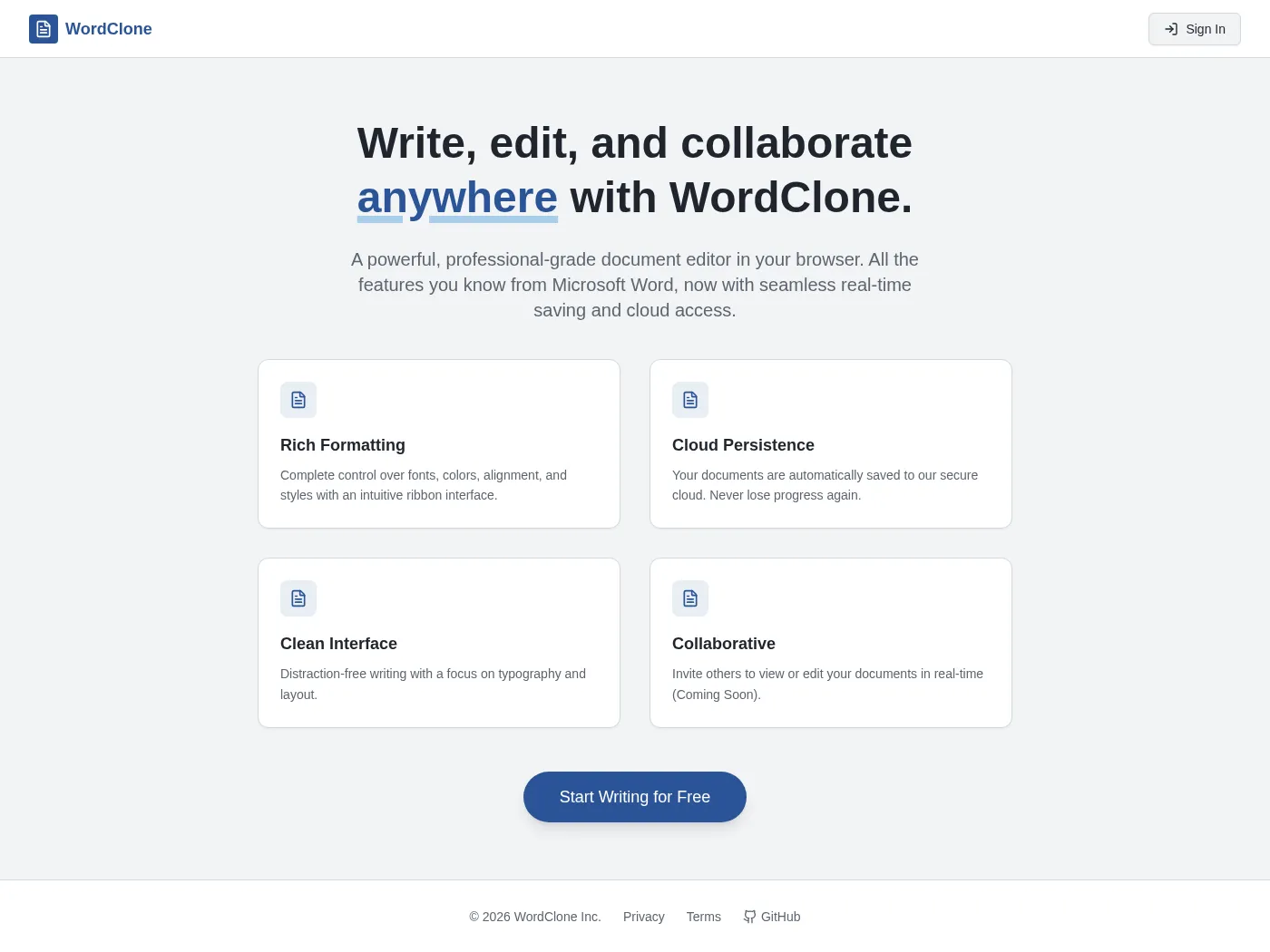 WordClone