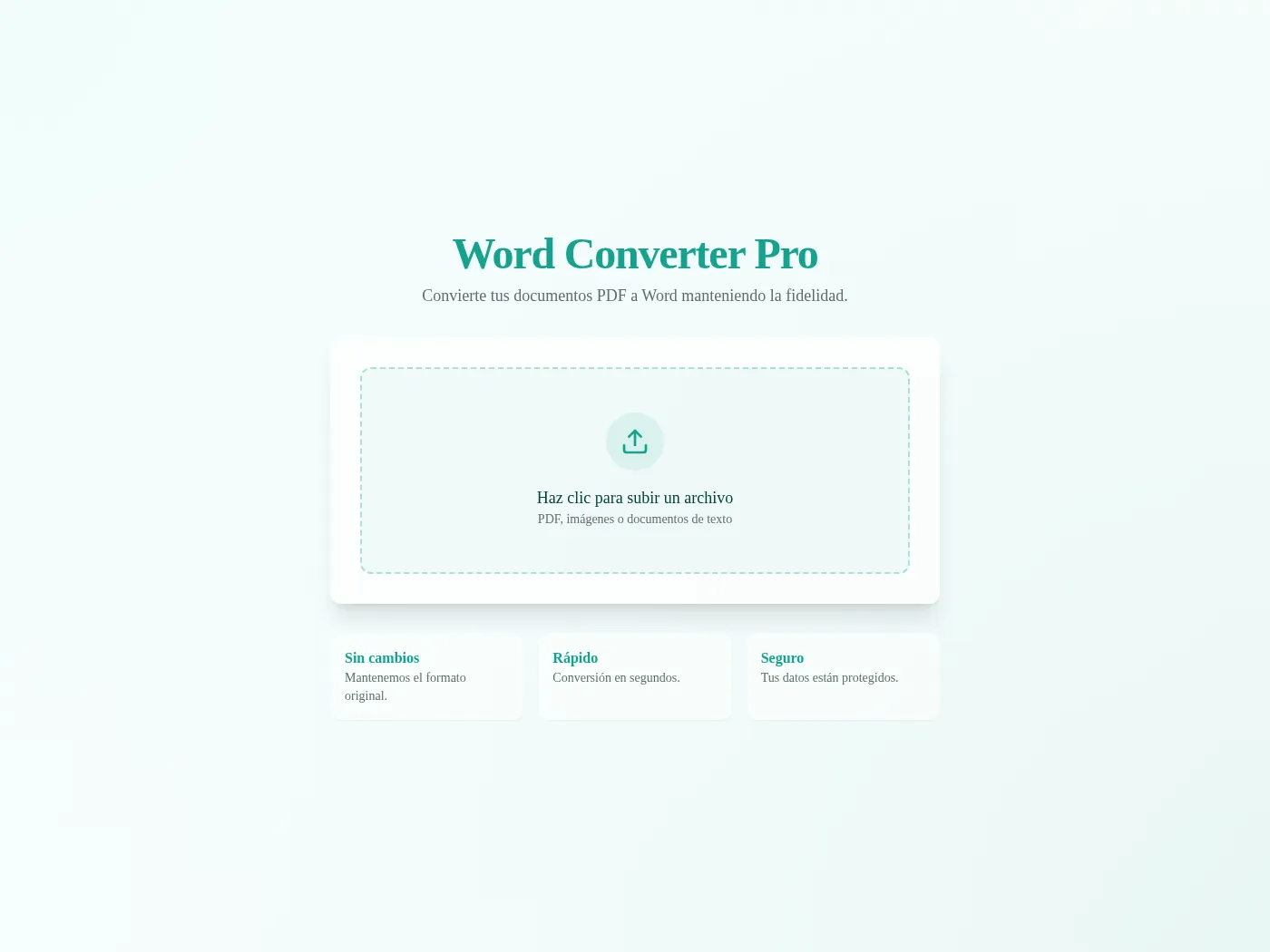 Word Converter Pro