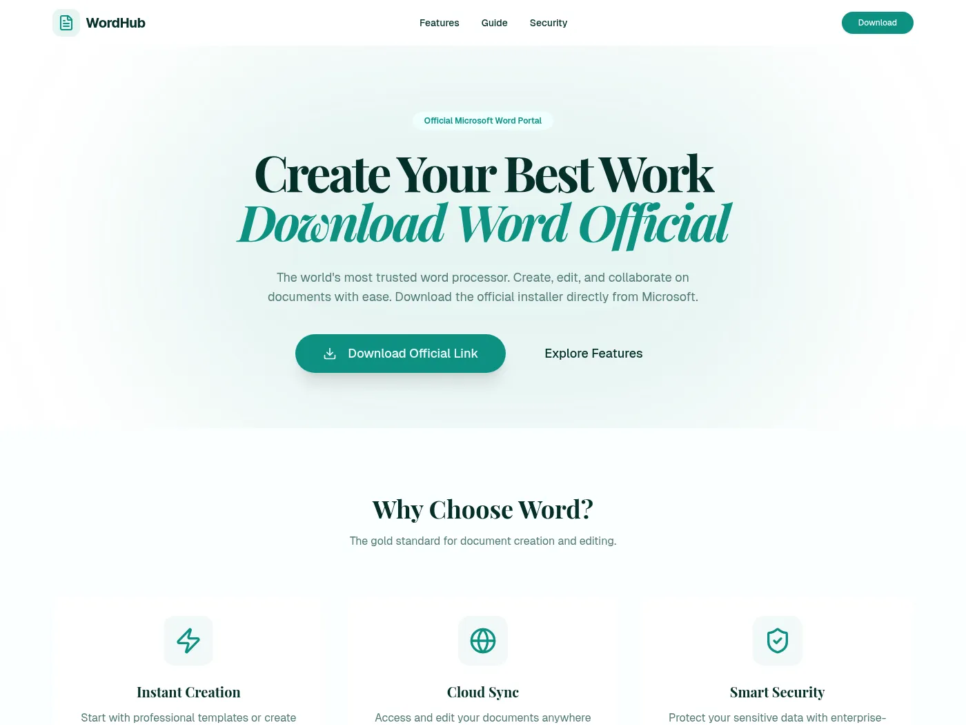Word Download Link