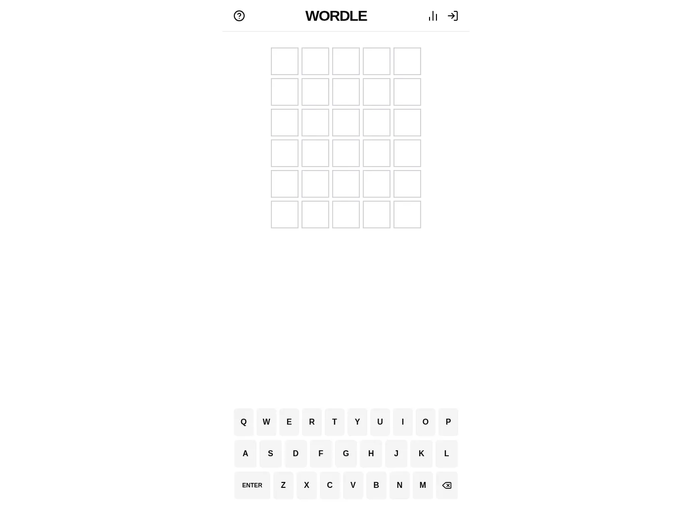 Word Game Clone