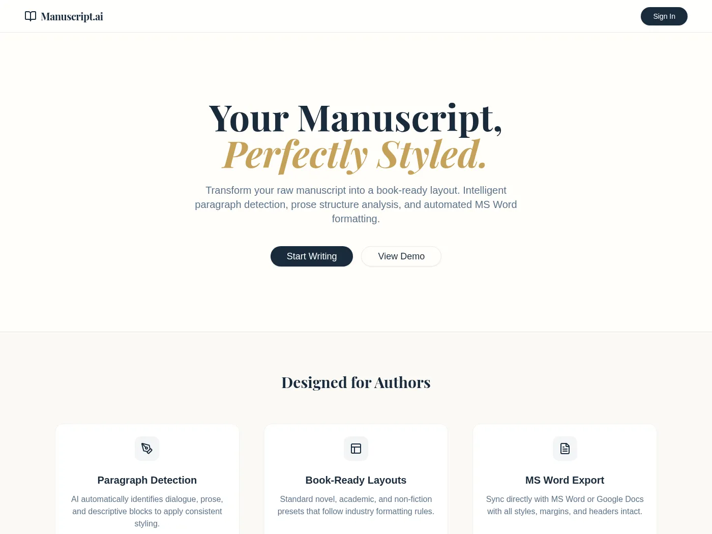 Word Book Layout Assistant
