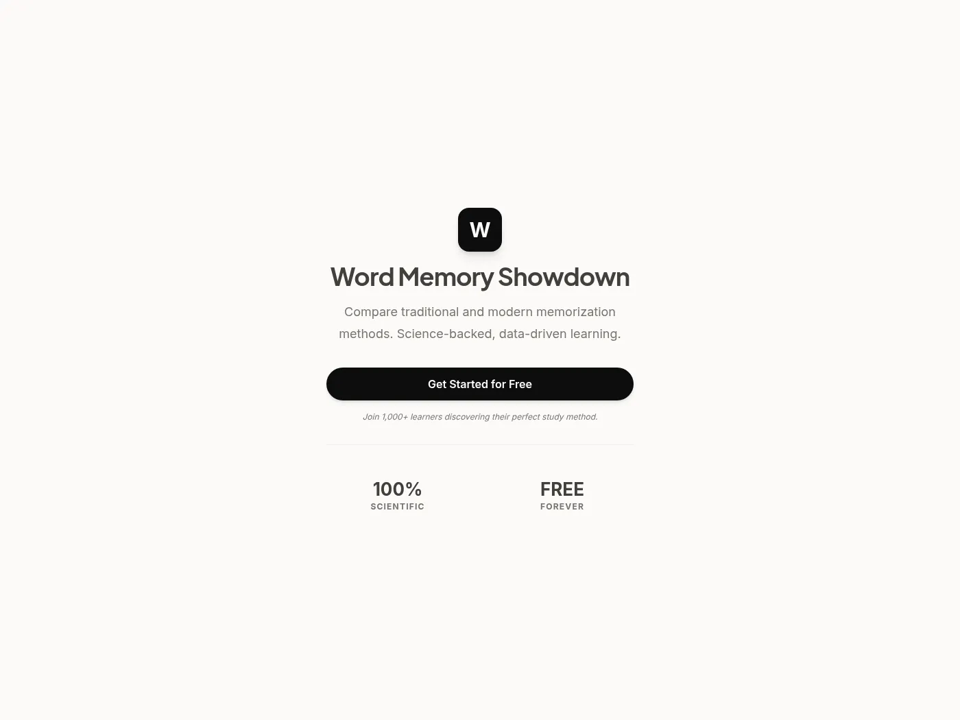 Word Memory Showdown