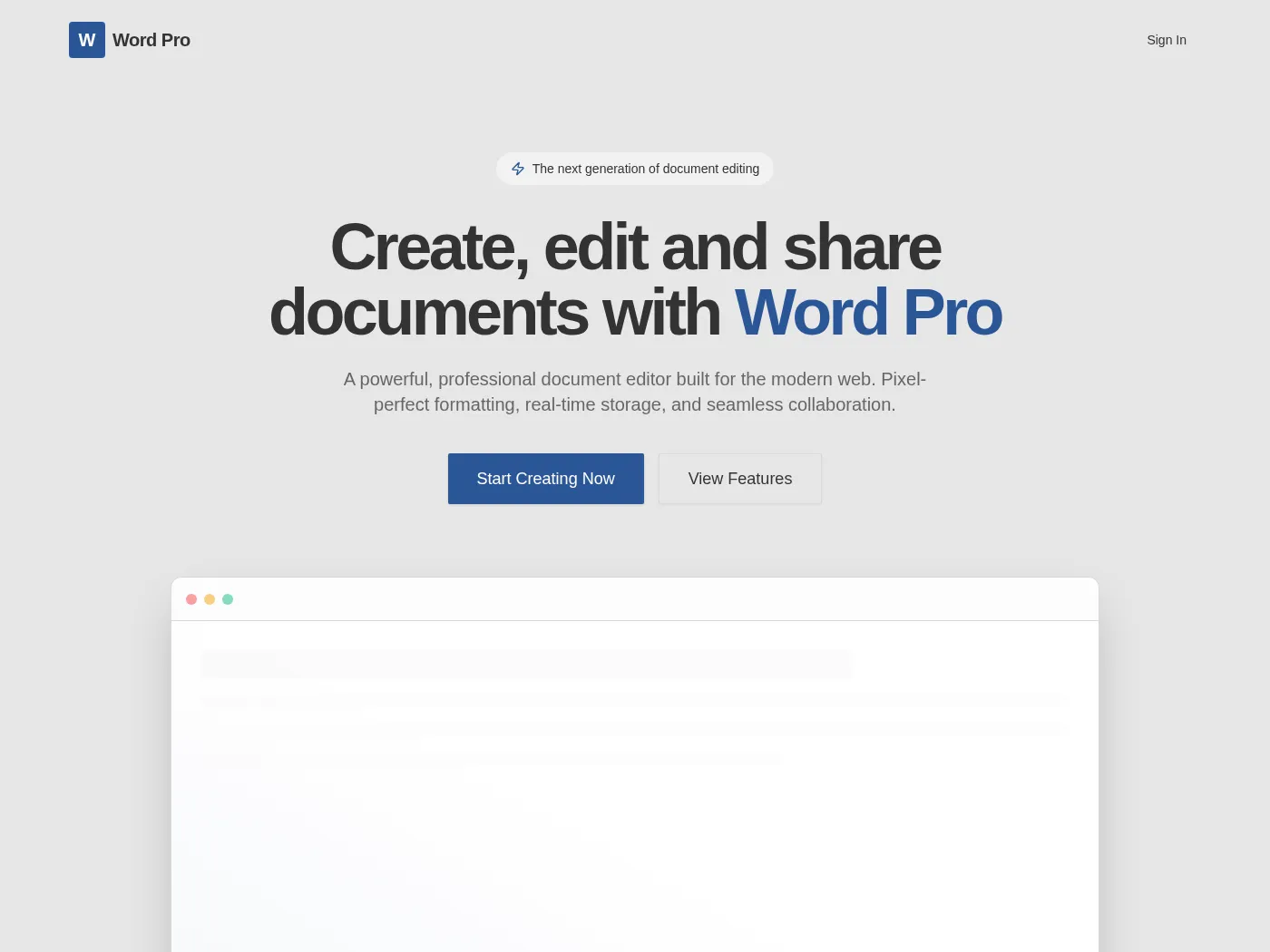 Word Writer Pro