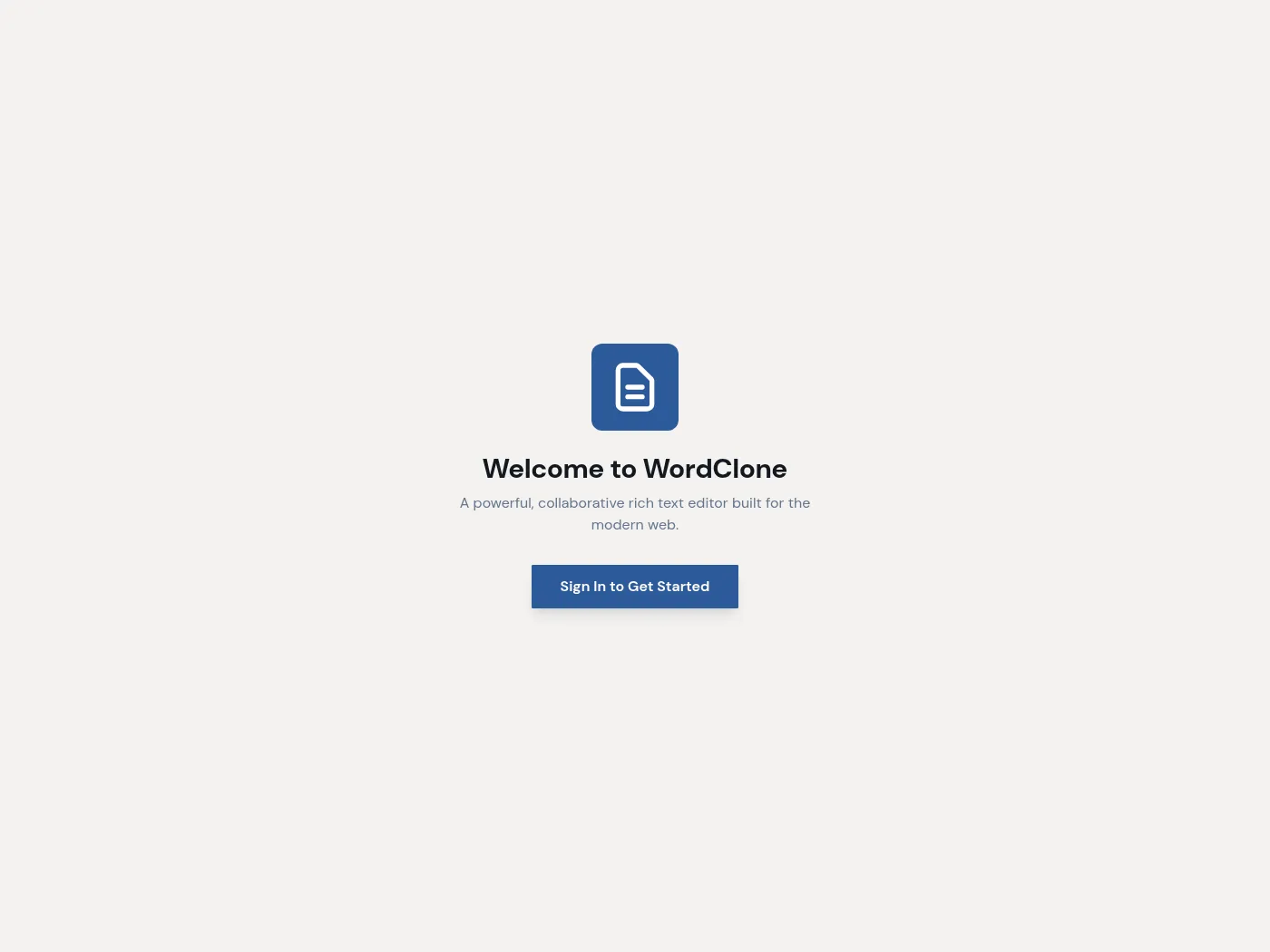 WordClone Editor