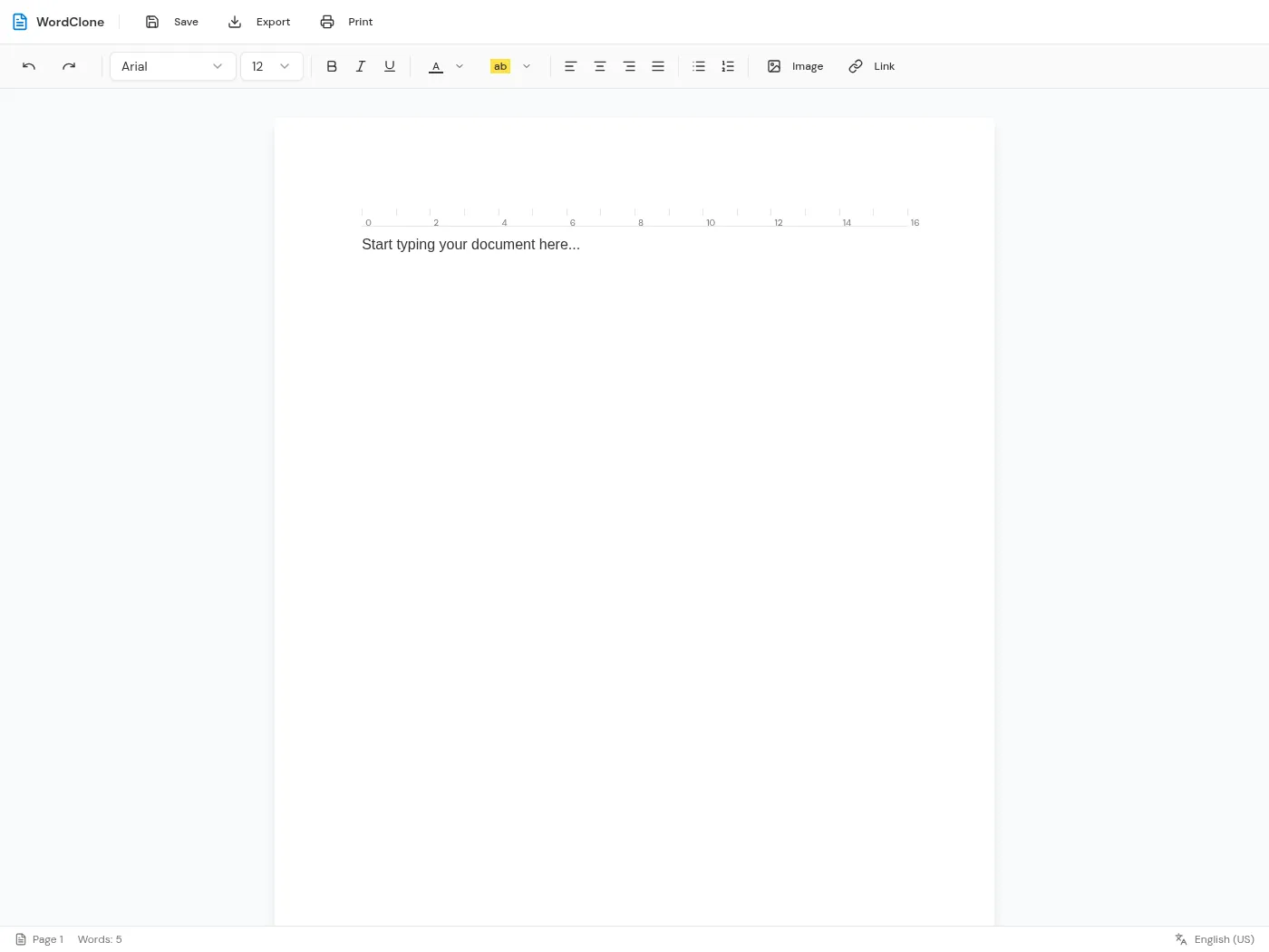 WordClone Editor