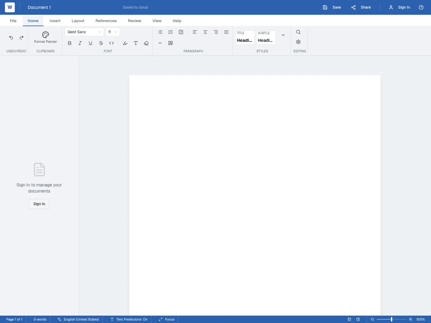 WordClone Editor