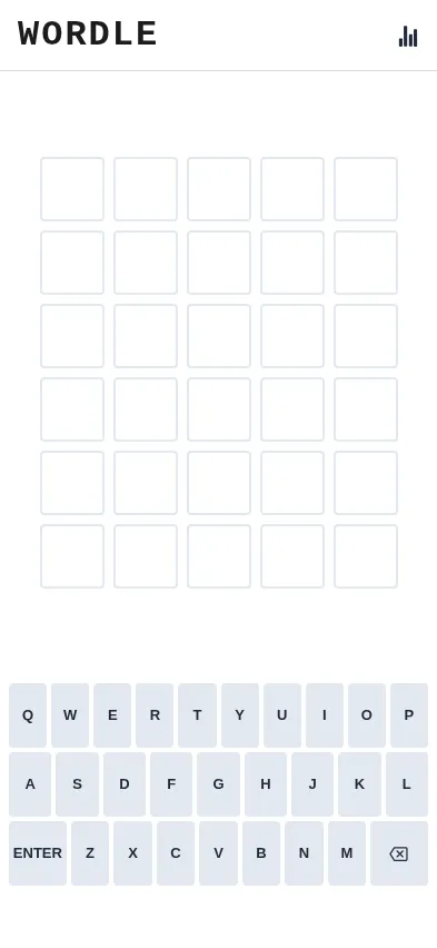 Wordle Web Challenge