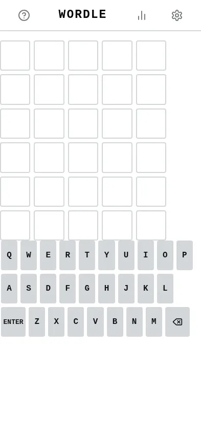 Wordle Mobile Challenge