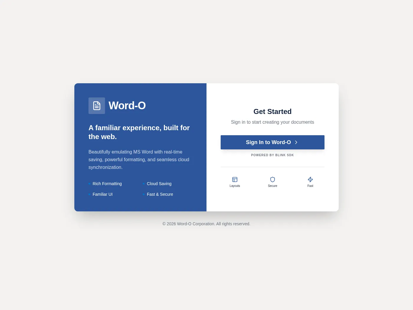 Word-O Editor