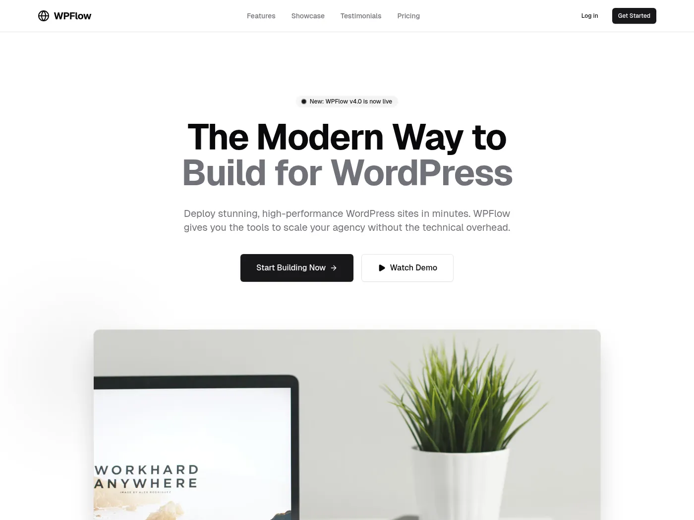 WordPress Carousel Landing