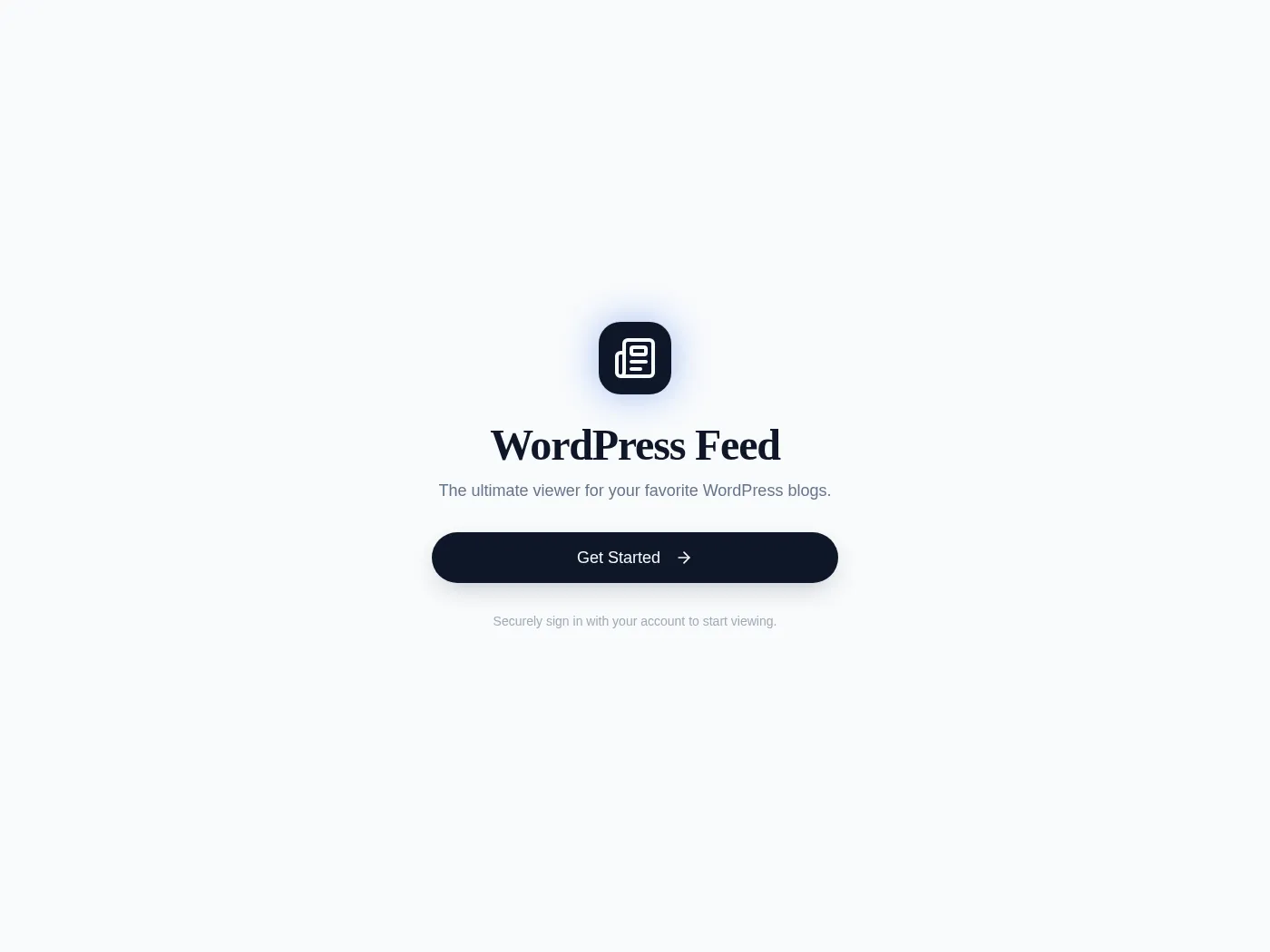 WordPress Feed Viewer