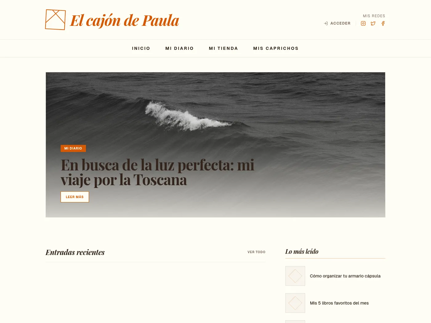 WordPress Style Blog