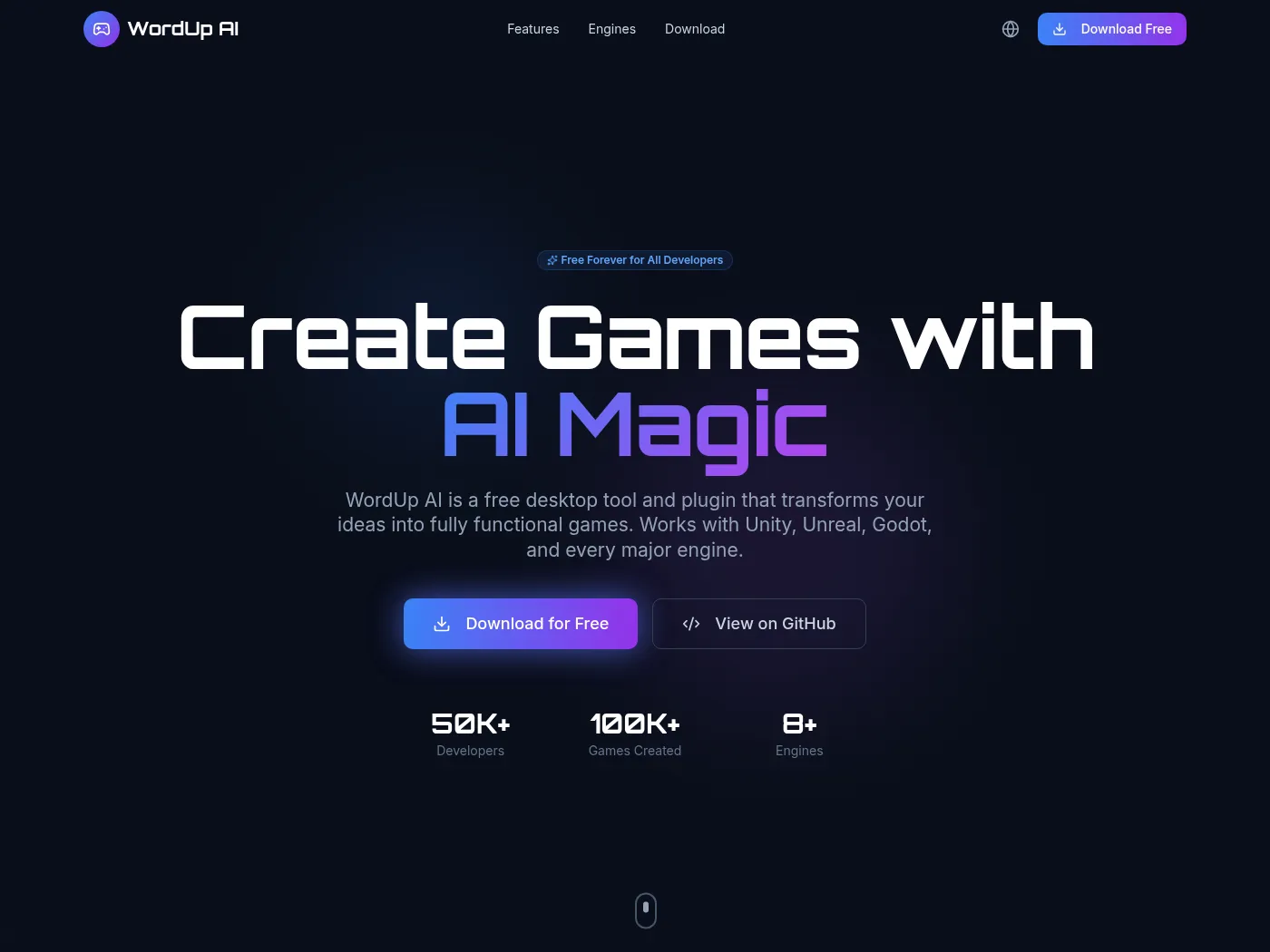 WordUp AI Game Builder