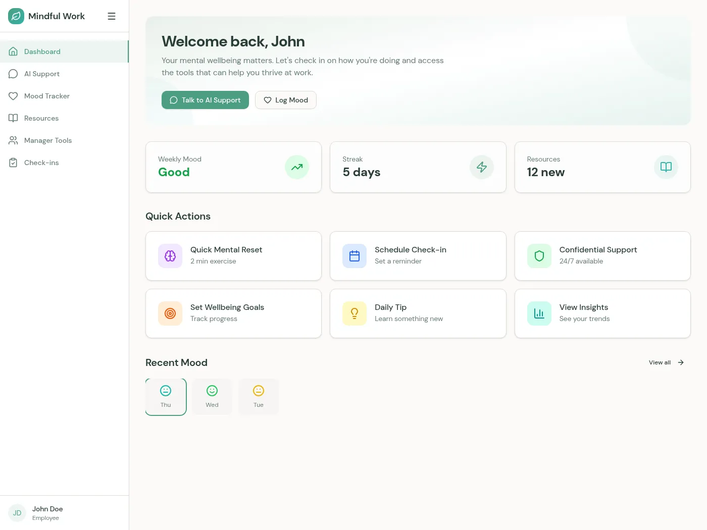 Mindful Work AI