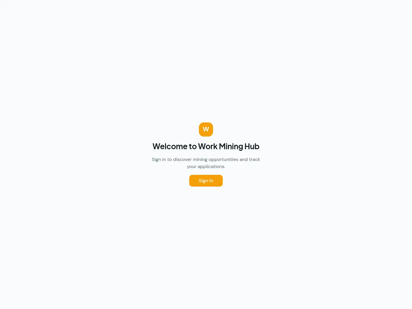 Work Mining Hub