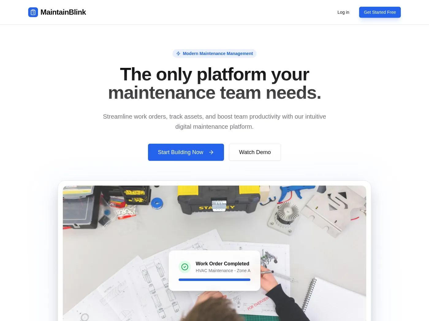 MaintainX Clone