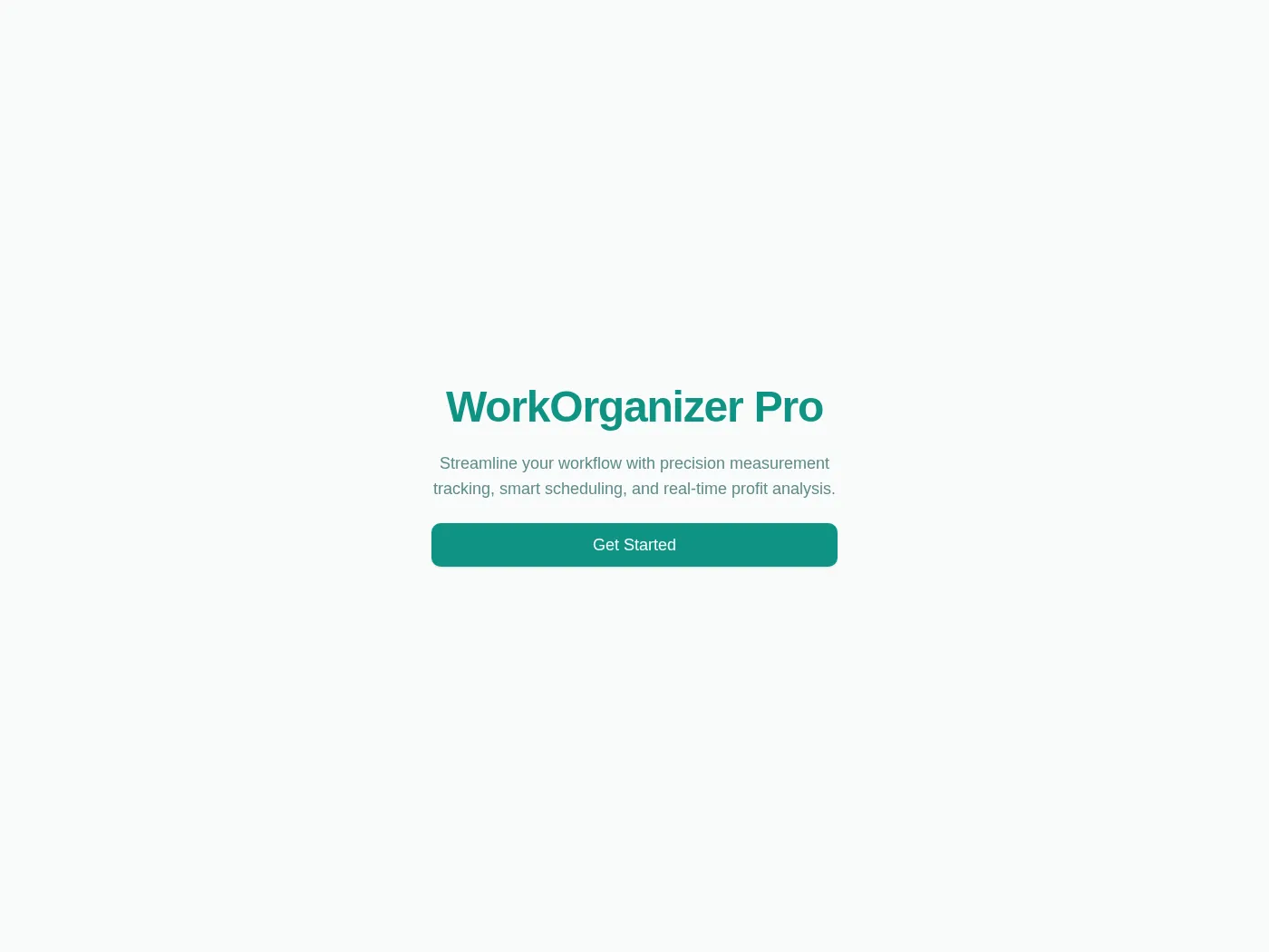 Work Organizer Pro