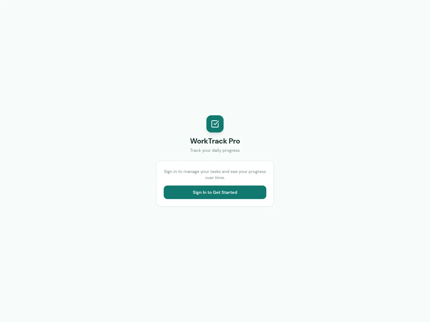 WorkTrack Pro