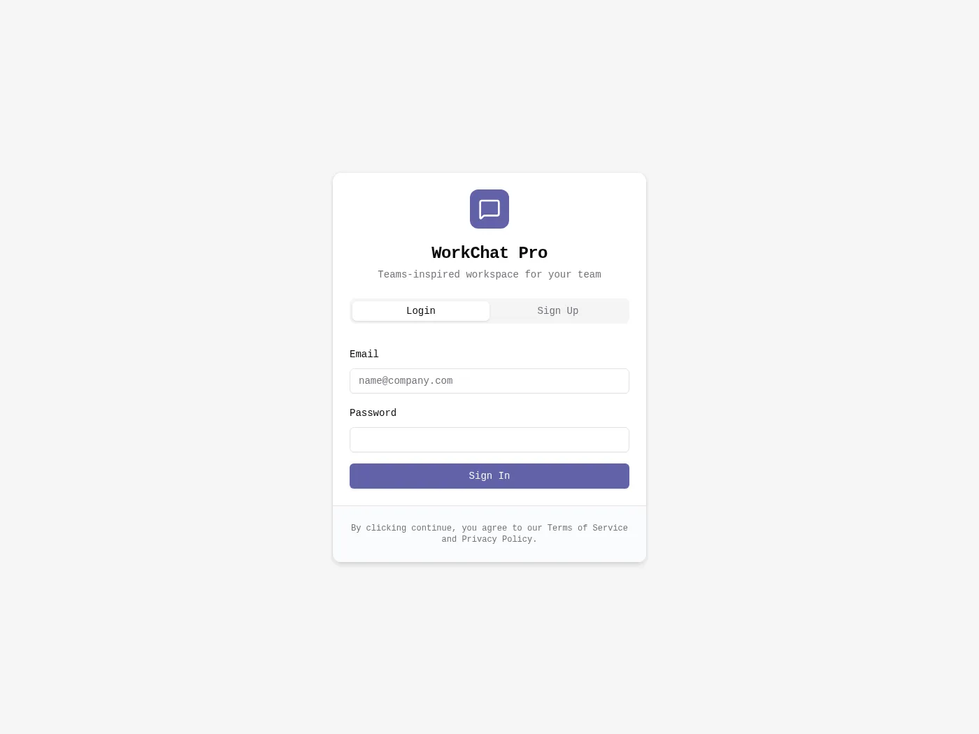 WorkChat Pro