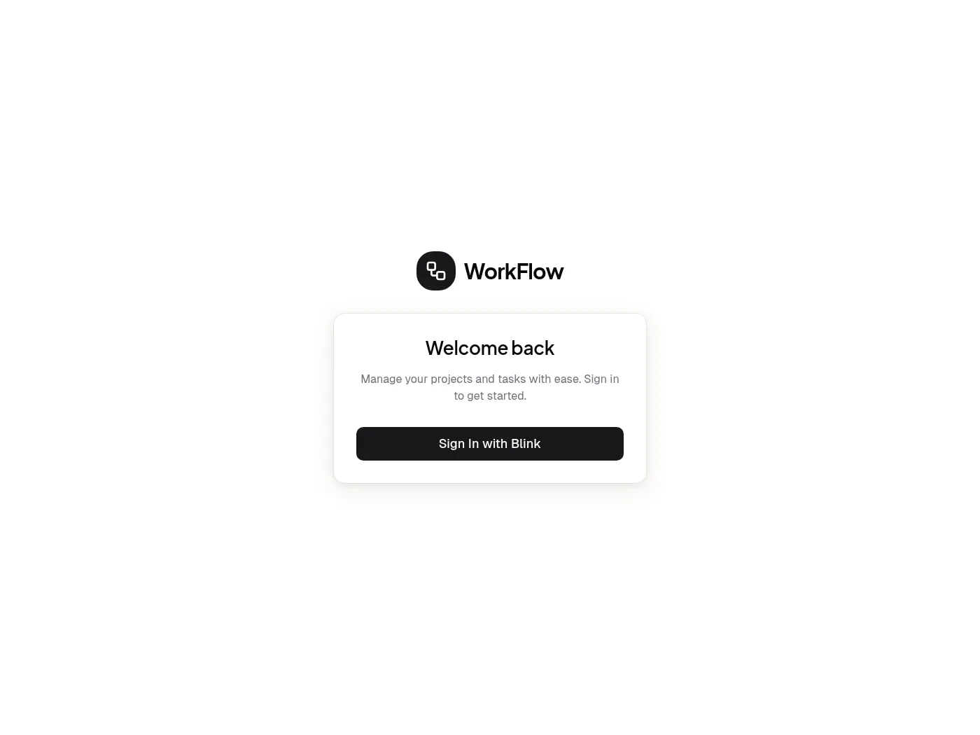 WorkFlow App